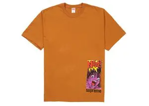 Supreme Does It Work Tee Shirt - Burnt Orange