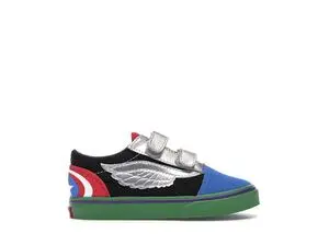 VANS Old Skool Velcro High Top Sneakers With Wing Detailing