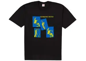 Supreme Dicks Tee Shirt - Black