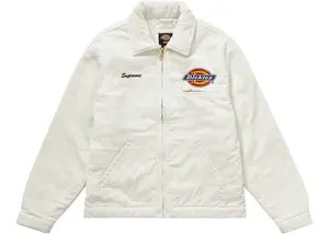 Supreme X Dickies Corduroy Work Jacket - White