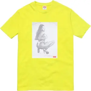 Supreme Digi Tee Shirt Bright Yellow