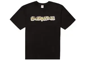 Supreme Diamond Tee Shirt - Black