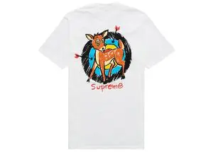 Supreme Deer Tee Shirt - White