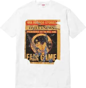 Supreme Dash Snow Tee Shirt