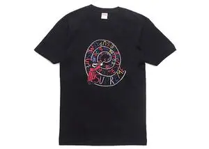 Supreme Joe Roberts Swirl Tee Shirt - Black