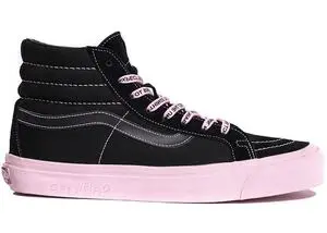 VANS Sk8-hi Anti Social Club High-top Sneakers - Black/pink