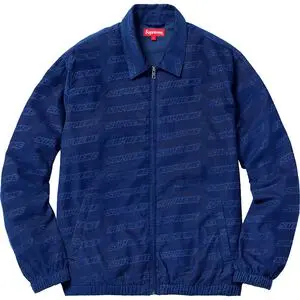 Supreme Debossed Logo Corduroy Jacket - Royal