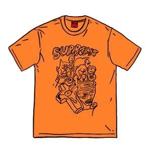 Supreme Daniel Johnston Tee Shirt - Orange