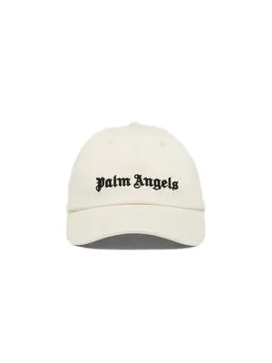 Palm Angels Logo Cap - White