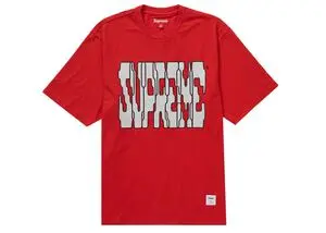 Supreme Digi Short Sleeve Top - Red