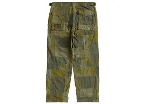 Supreme Junya Watanabe Cdg Patchwork Cargo Pant - Olive