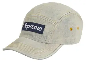 Supreme Denim Camp Cap - Dirty Indigo