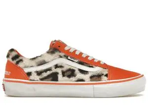 VANS Old Skool Leopard Sneakers - Orange