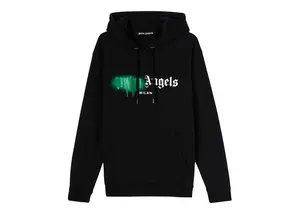 Men's Palm Angels Green Hoodie Sweatshirts Hoodies