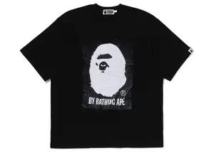 A BATHING APE By Bathing Ape Relaxed Fit Tee Shirt - Black