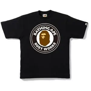 A BATHING APE Busy Works Tee Shirt Tee Shirt - Black
