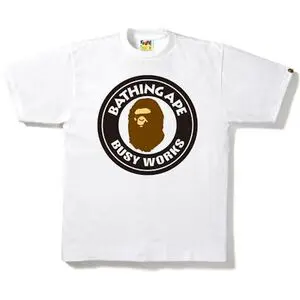 A BATHING APE Busy Works Tee Shirt Tee Shirt - White