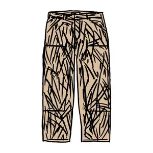 Supreme Double Knee Painter Pant - Marsh Camo