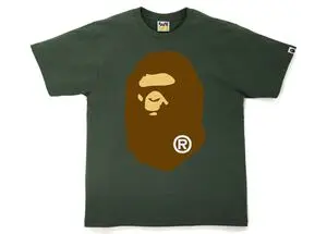 BAPE Big Ape Head Tee Shirt (fw21) Olivedrab Green