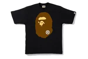 A BATHING APE Big Ape Head Tee Shirt - Black