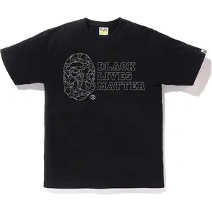 A BATHING APE Lives Matter T-shirt
