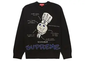 Supreme Doughboy Sweater - Black