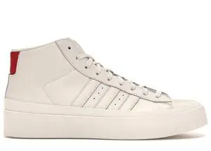 Adidas Pro Model High-top Sneakers - Chalk White/chalk White/chalk White