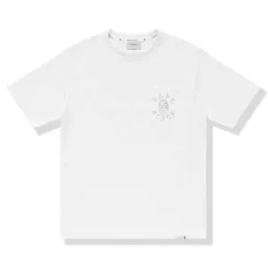 BAPE Black Logo Pocket Tee Shirt - White