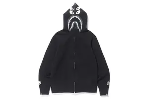 A BATHING APE Bounty Huntermad Shark Oversized Full Zip Hoodie