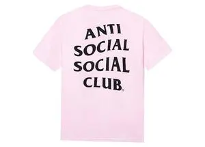 ANTI SOCIAL SOCIAL CLUB Mind Game Tee Shirt - Pink