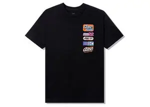 ANTI SOCIAL SOCIAL CLUB Hot Nights Tee Shirt - Black
