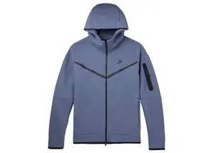 Nike Sportswear Tech Fleece Fullzip Hoodie - Diffused Blue