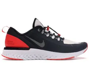 Nike Odyssey React Shield Sneakers - Black/reflect Silver/habanero Red