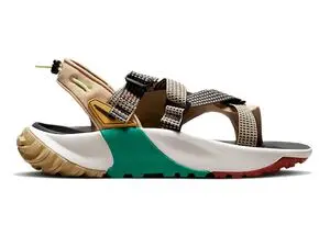 Nike Oneonta Sandals Sesame/off Noir/stadium Green
