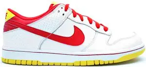 Nike Nyx Dunk Low Sneakers - White/chile Redone-colortour Yellow