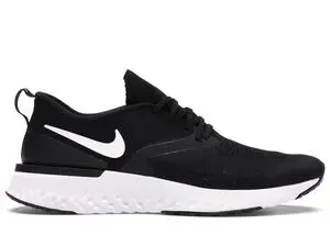 Nike Odyssey React 2 Flyknit Sneakers - Black/white