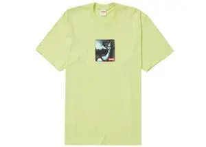Supreme Shadow Tee Shirt - Neon Green