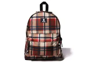 A BATHING APE Check Daypack Backpack
