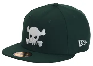 Supreme Skull Embroidered Cap - Green