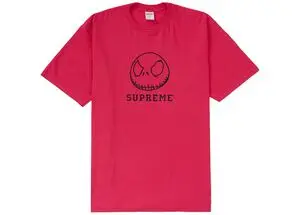 Supreme Skeleton Tee Shirt - Pink