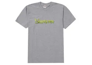 Supreme Shrek Tee Shirt - Heather Grey