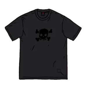 Supreme Skull Short Sleeve Top - Black
