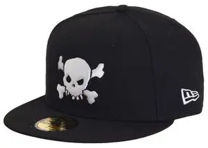 Supreme Skull Embroidered Cap - Black