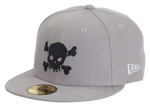 Supreme Skull New Era Cap - Grey