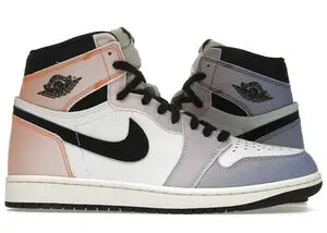 JORDAN 1 Retro High Og Skyline - Vivid Orange/black/iced Lilac
