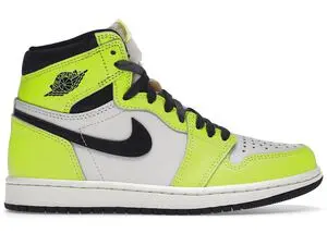 JORDAN 1 Retro High Visionaire - Volt/black/sail