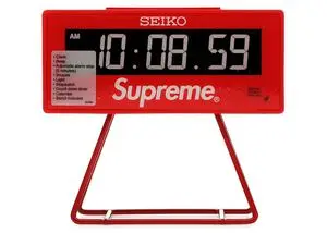 Supreme Seiko Marathon Clock - Red