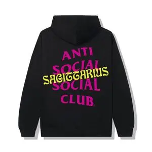 ANTI SOCIAL SOCIAL CLUB Sag Hoodie - Black