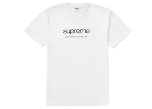Supreme Shop Tee Shirt - White