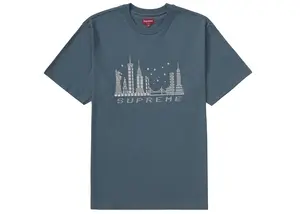 Supreme Skyline Short Sleeve Top Dark Slate